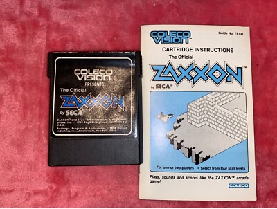 Colecovision 2400 Zaxxon and Subroc with manuals | eBay