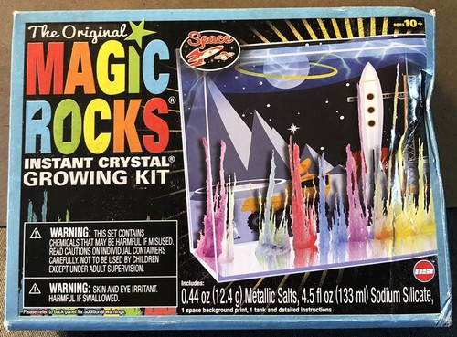 The Original Magic Rocks Crystal Growing Kit, Space, Open Box ...