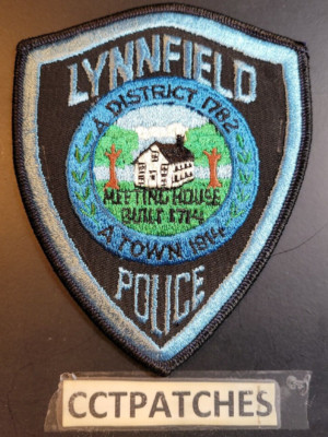 LYNNFIELD, MASSACHUSETTS POLICE SHOULDER PATCH MA | eBay