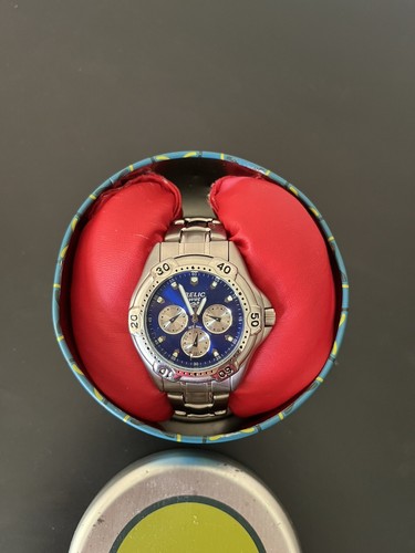 Relic Wet By FOSSIL Water Resistant 165ft Stainless Steel Watch Blue | eBay