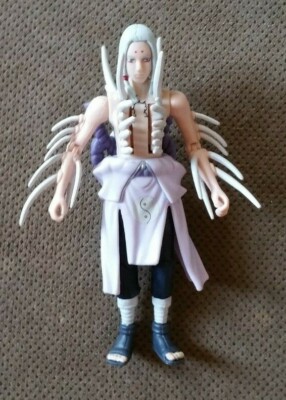 RARE 2002 Kimimaro Kaguya 5.25" Action Figure Naruto Shonen Jump ...