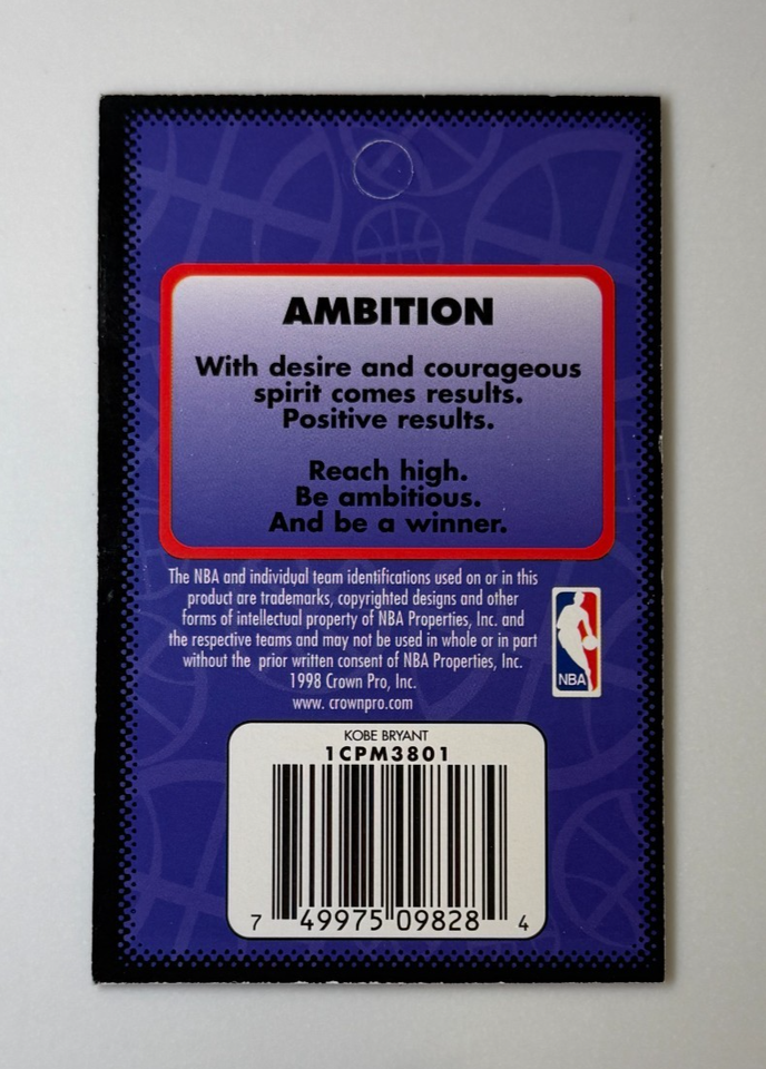1998 Kobe Bryant Heroes of the Locker Room Pro Magnet | eBay