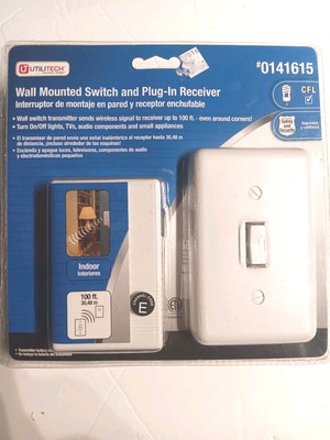 Utilitech Wall Mounted Switch And Plug-in Receiver 0141615 | eBay