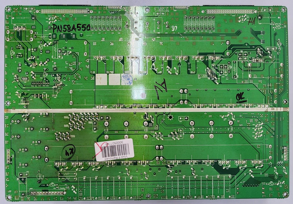 Samsung PN58A550 Y-Main Board LJ92-01446A/B rev. BA3 LJ41-05328A 58WF2 ...