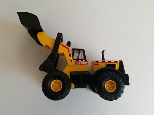 Tonka Mighty 728 Front End Loader Vintage Toy Tonka Construction Truck ...