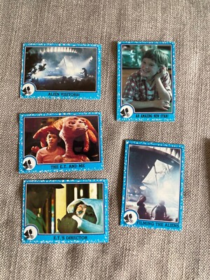 DCC: 1981 E.T. Extra Terrestrial Lot of 5 Cards NM-MT+ #2 14 83 84 85 ...