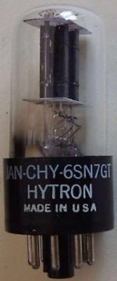 By Tecknoservice Antique Radio Valve 6SN7 Various Brands New And Used ...