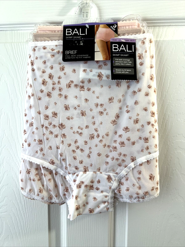 NEW Bali 3 Pair Briefs Skimp Skamp Panties Size 4XL/11 Multi-Color A633 ...