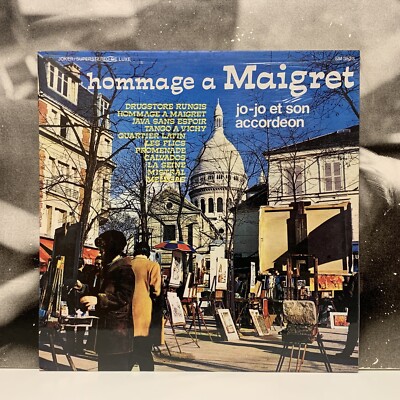 Jo-Jo Et Son Accordeon - Hommage A Maigret LP New Sealed 1973 Italy ...