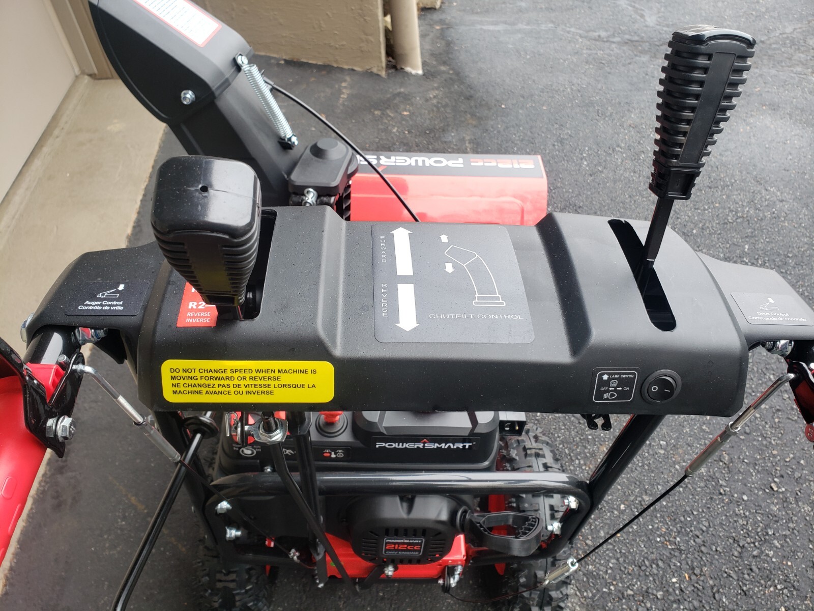 PowerSmart 24 Inch 2-Stage 212cc Engine Gas Powered Snow Blower ...