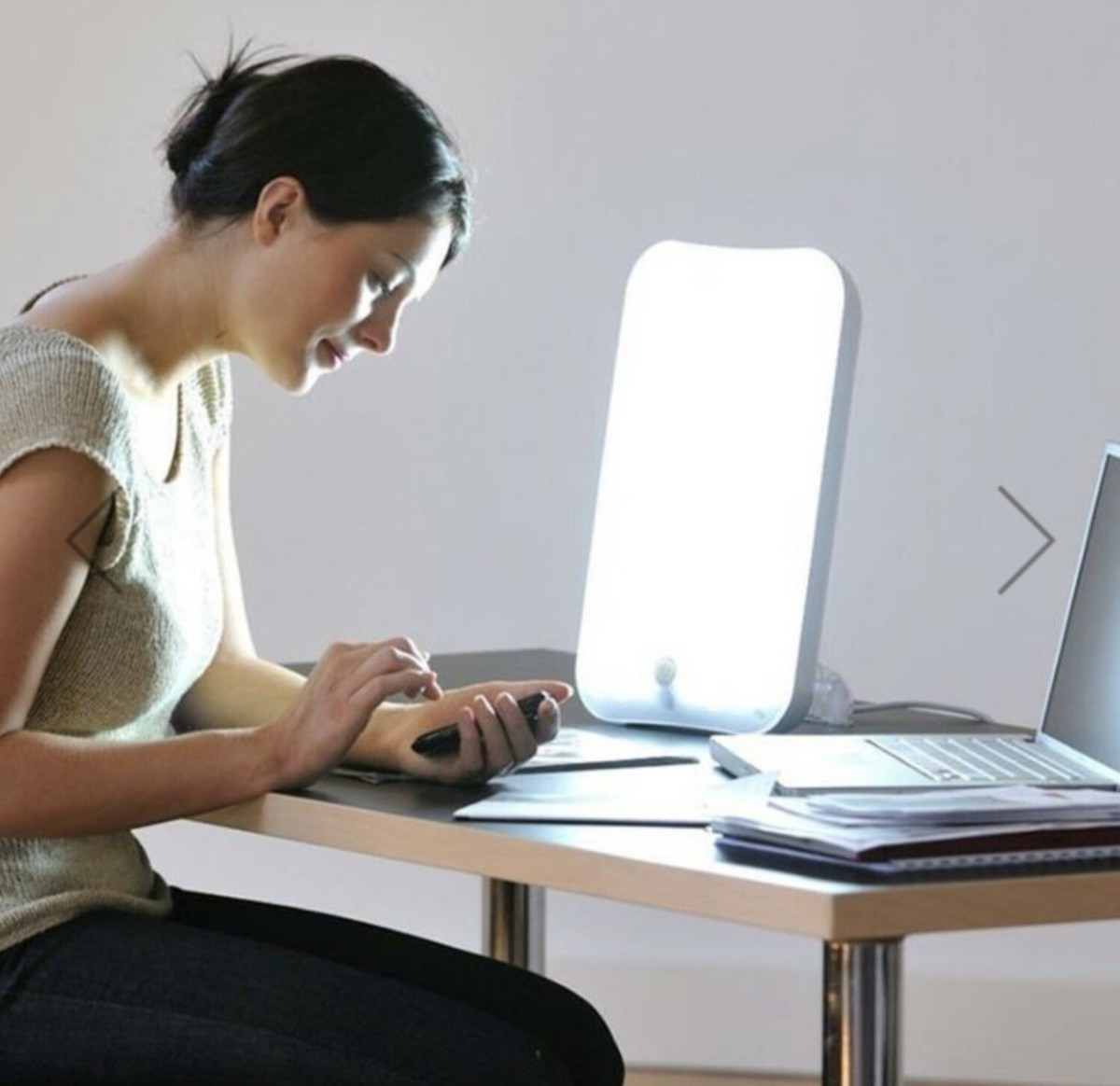 Desktop Light Box Seasonal Affective Disorder | Shelly Lighting