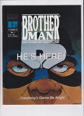 Brotherman (1990) # 1 3rd Print (7.0-FVF) (1864186) Dave Sims art 1992 ...