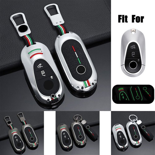 Zinc Alloy Silicone Car Key Fob Case Cover Bag For Mercedes Benz W223 ...