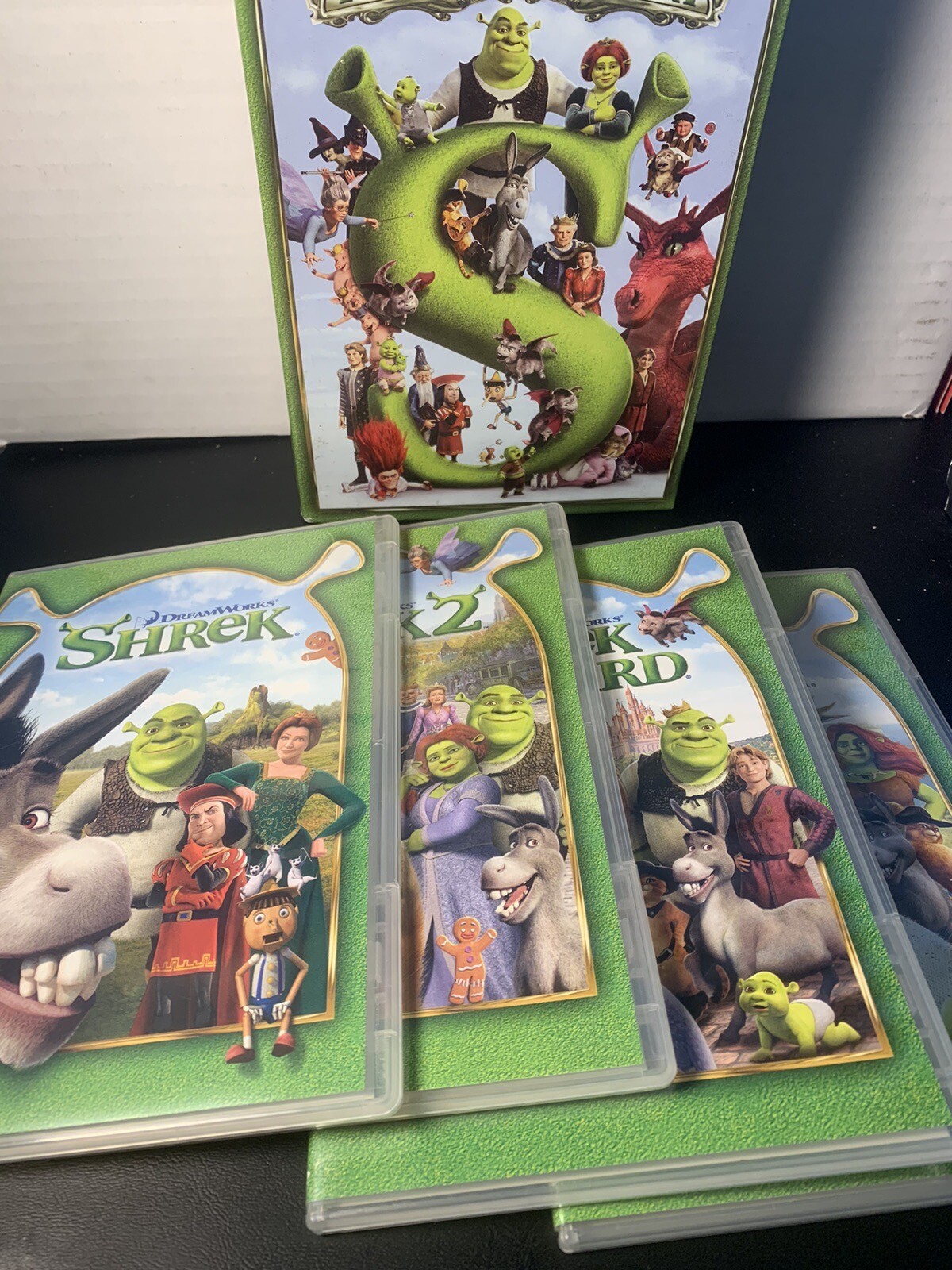 💫 Shrek the Whole Story Quadrilogy - Dreamworks (DVD, 2010) Complete w/ Case 97360824049 | eBay