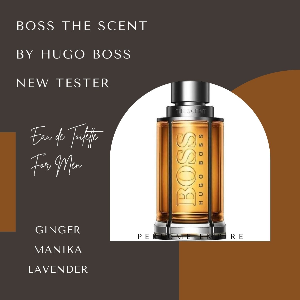 BOSS THE SCENT by HUGO BOSS Cologne for Men edt 3.3 oz 3.4 tester ...