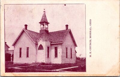 K13/ Morral Ohio Postcard c1910 M.E. Church Building 139 | eBay