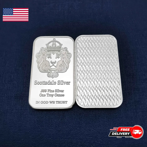 1PC 1 oz . Silver Bar - Scottsdale Mint VORTEX Silver Bullion Bar | eBay
