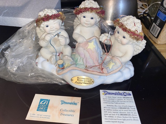 Dreamsicles Handmade With Love Sewing Angels Cherubs 1998 #10324 ...