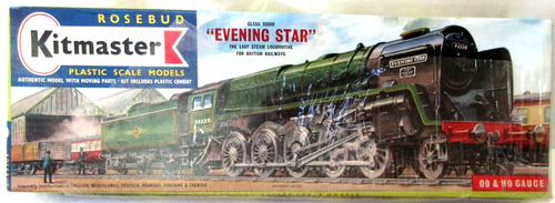 KITMASTER ROSEBUD NO.22 CLASS 92000 " EVENING STAR " LOCOMOTIVE MODEL ...
