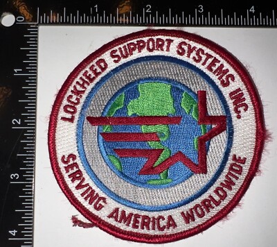 USAF US Air Force Lockheed Support Systems Inc Worldwide Patch | eBay