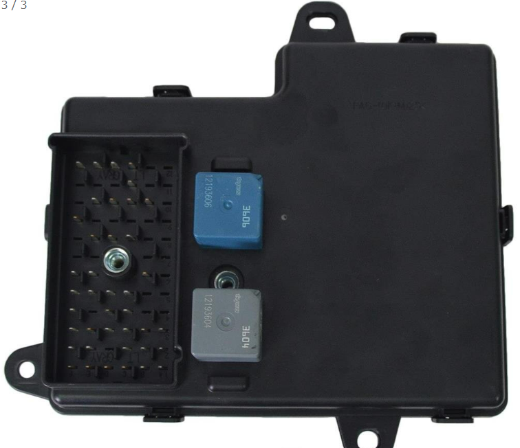 2005 Corvette BCM Body Control Module ACDelco REMANUFACTURED replaces ...