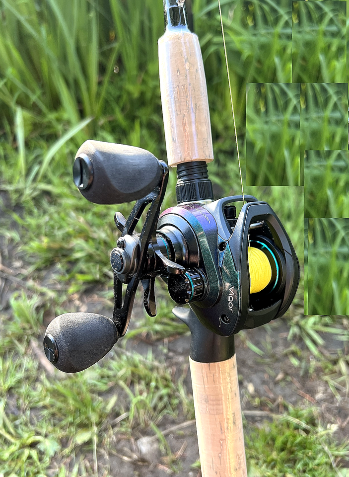 Fishing Pole Spinning Casting Rod Carbon Fiber 9ft Medium Fast ...