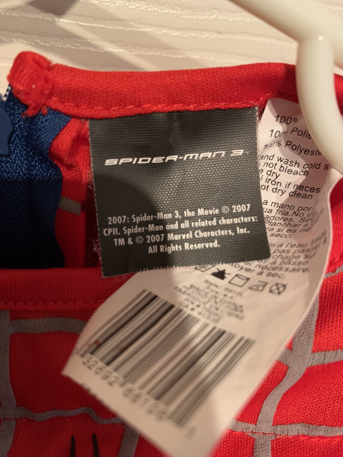 Marvel Spider-Man 3 Muscle Chest Costume Child Size S… - Gem