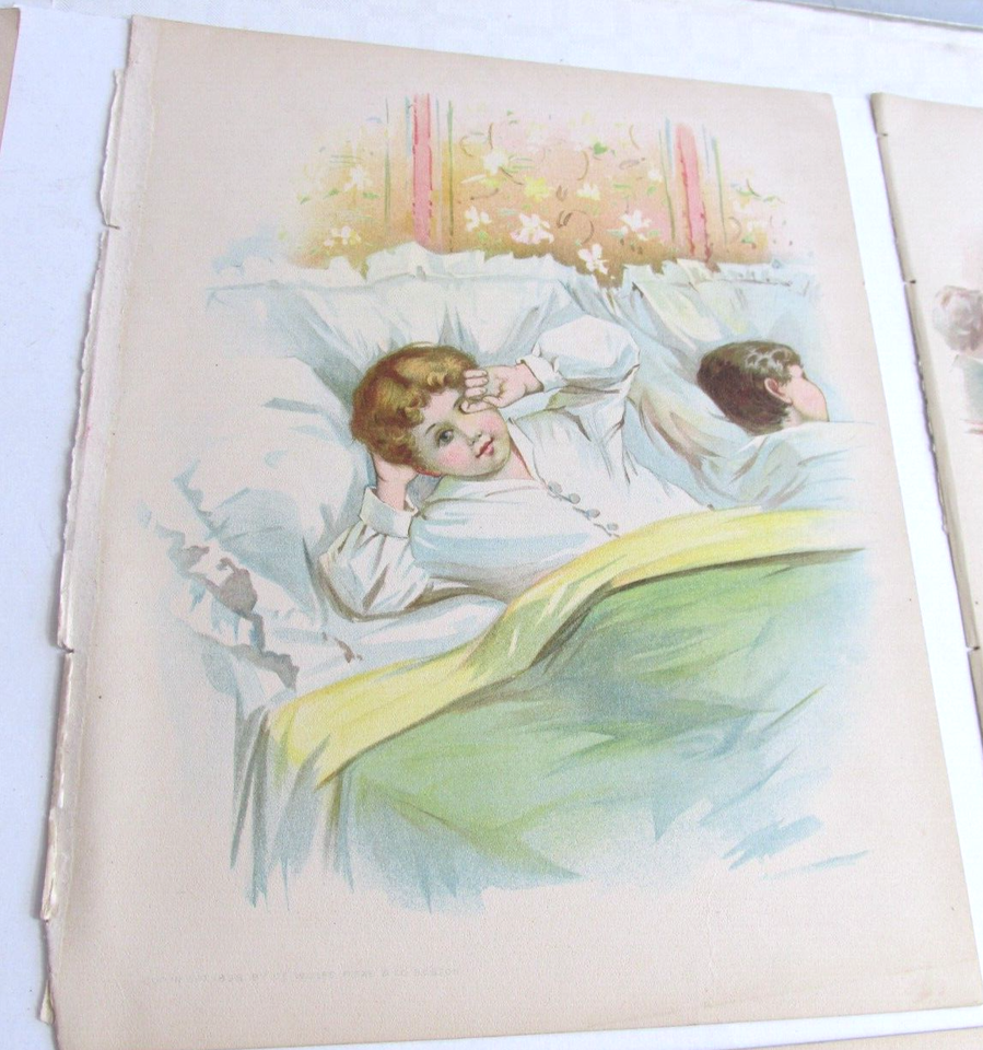 5-1898 DeWolfe, Fiske & Co Boston Color Lithograph Book Illustrations 7 x 9 inch | eBay