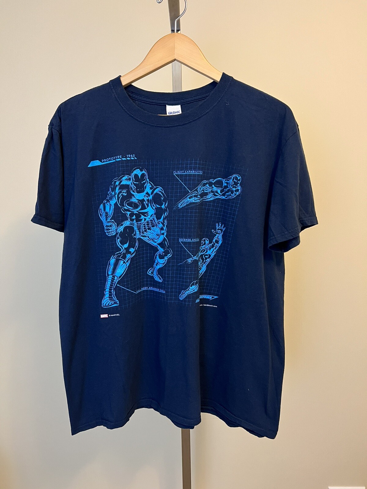 Marvel Iron Man Stark Industries Prototype 196 Blue T… - Gem