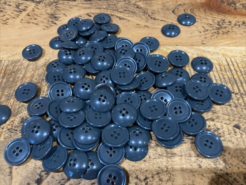 job lot vintage 4 hole grey 2cm buttons Approx 67 | eBay