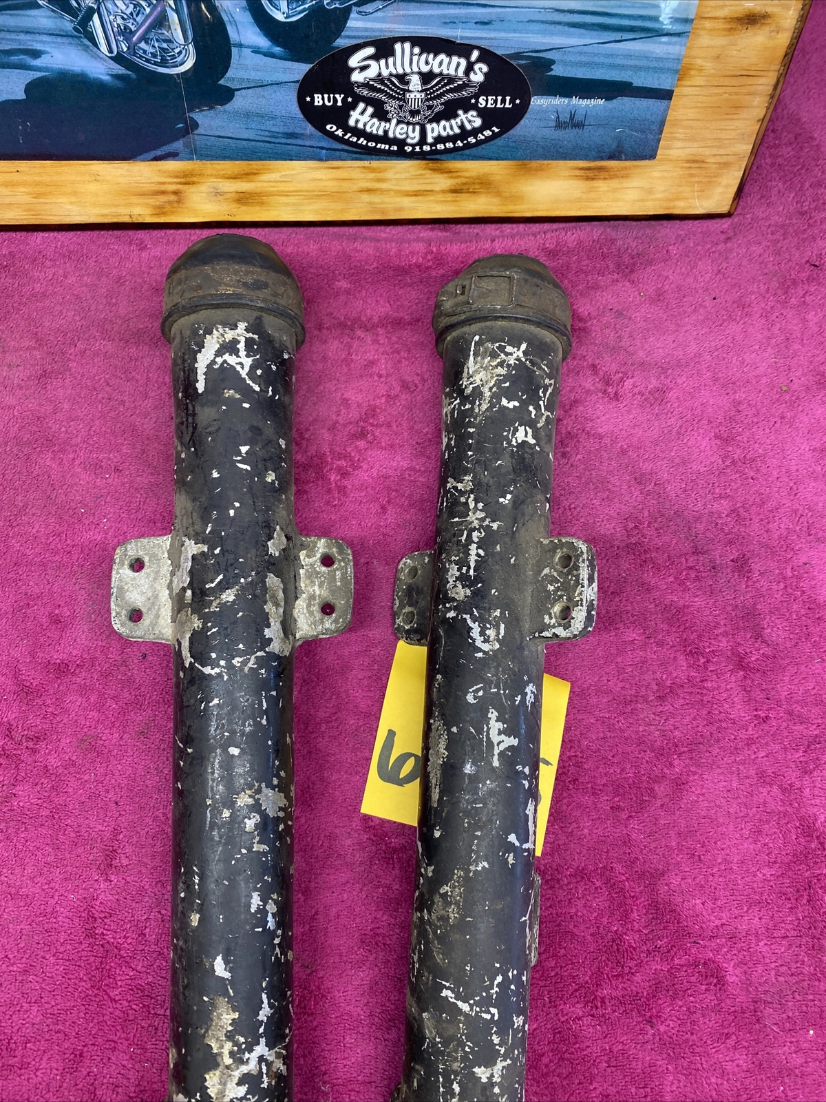 Ceriani Forks Front End Harley WR XR KR Indian Flathead Leg Lower 35mm ...