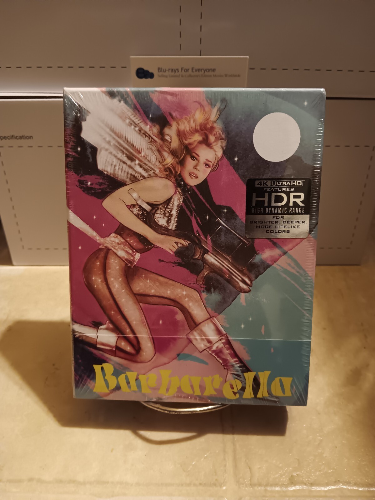 Barbarella 4K Limited Edition UHD Blu-ray [1968] Arrow Slip Box - Ships ...