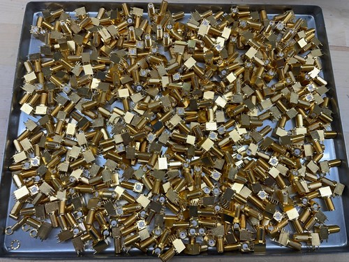 4.46-Lbs High Yield Scrap Connectors Pins Gold Precious Metal Recovery ...