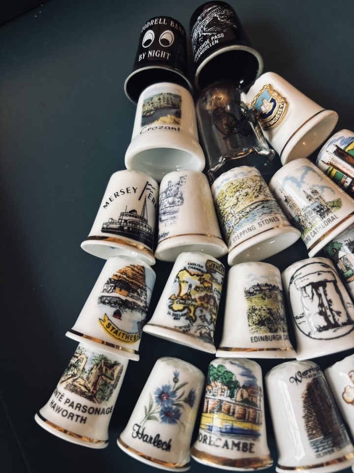 Thimbles Mixed Collection Job Lot 24. Some interesting ones. | eBay UK