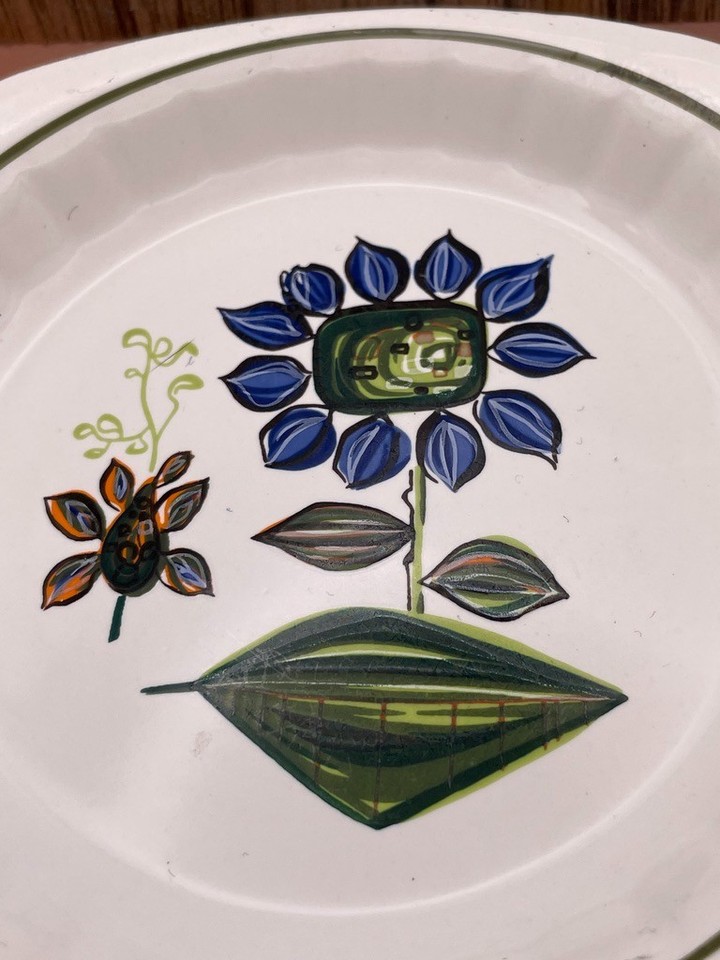 Royal Worcester Palissy "Bergen" Trinket Dish & Spoon - Boxed - Vintage ...