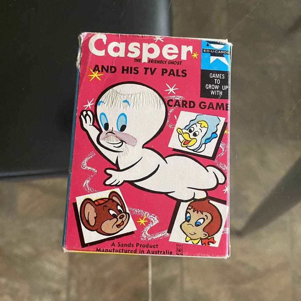 Vintage 60s ‘CASPER And His PALS’ Card GAME Edu-Cards - 35 CARDS ...