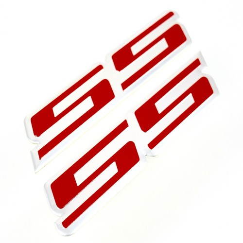2x New Trunk and Fender Red SS Emblem Badge For Chevy Impala Camaro | eBay