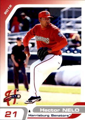 2012 Harrisburg Senators Grandstand #20 Hector Nelo Miami Florida ...