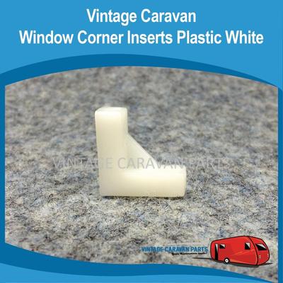 Caravan WINDOW CORNER INSERT PLASTIC ( 2 Pieces ) Vintage Viscount ...