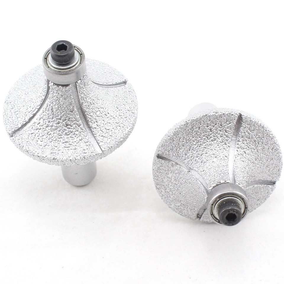 Brazed Radius Router Bit 15mm 19/32'' Head Radius Profile Wheel Shank 1 ...