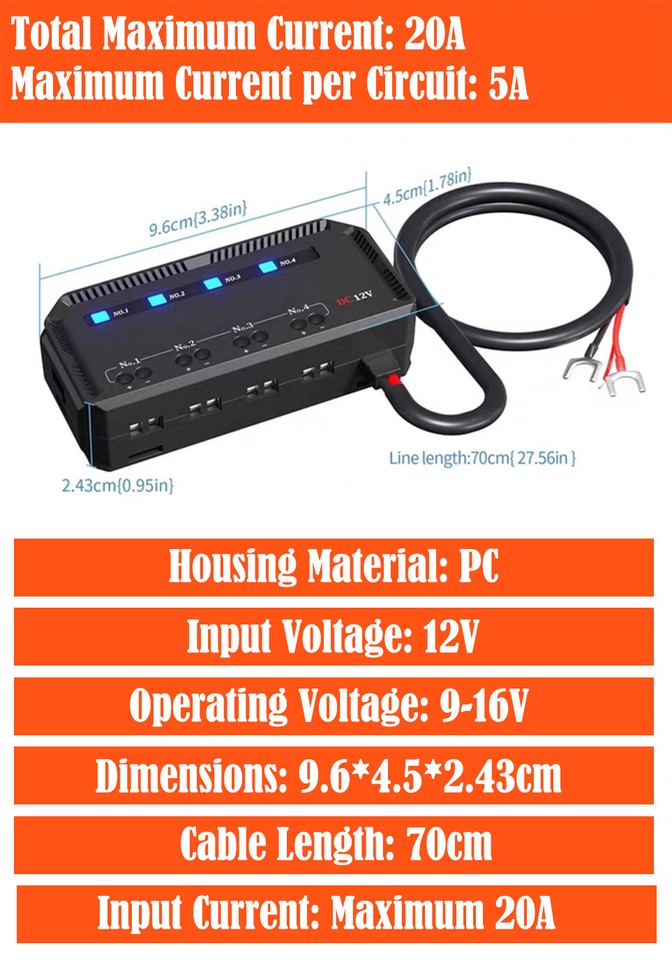 Motorcycle Lightning Box 12V/20A w/ Dual Fuses vs Thunder Box - Direct ...