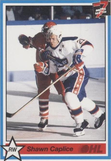 1990-91 7th Inning Sketch OHL - Shawn Caplice #28 (RC) for sale online ...