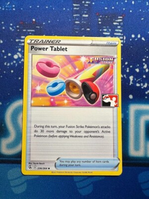 Pokemon TCG Power Tablet FST 236/264 Play! Prize Pack Series NM | eBay