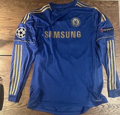 Drogba Chelsea Jersey. Long Sleeve, New,XL. As Seen In Pics #11 DIDIER ...