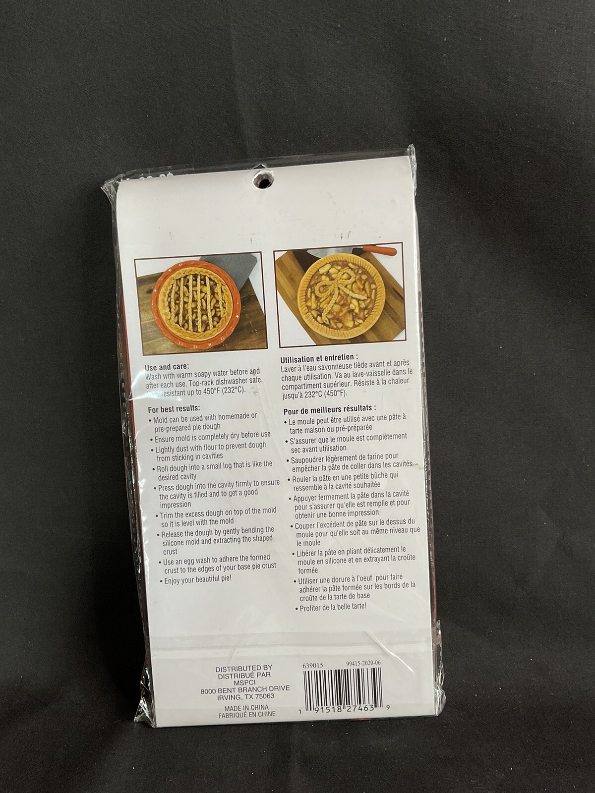 Celebrate It Silicone Bakeware, 6 Cavity Decorative Pie Crust Mold | eBay