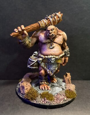 Ogre Guard *Painted* D&D Miniature, Reaper Bones, Dungeons and Dragons ...