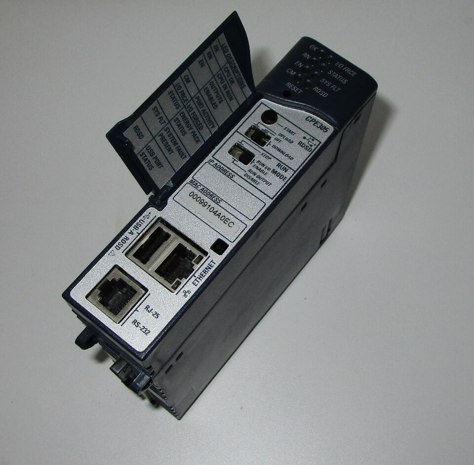 GE Intelligent IC695CPE305-ABAL RX3i CPE305 1 SERIAL 1 ETHERNET PORT | eBay