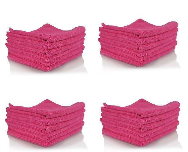 Pack of 1x 3x 12x Premium Microfibre Face Towels Cloth Flannels Sports ...