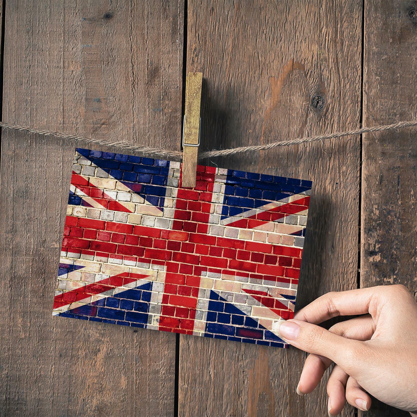 Amazing Brick Union Jack Flag Small Photograph 6"x4" Art Print Photo ...