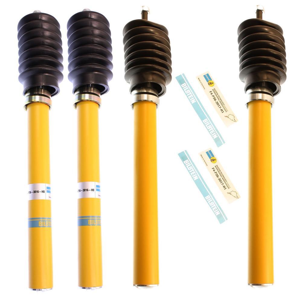 Bilstein B6 Perf Front Rear 55mm OD Strut Cartridges Kit For Audi ...